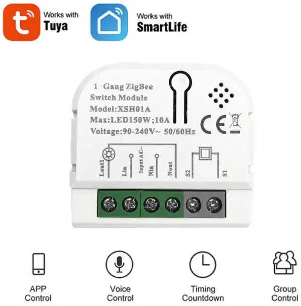 GEMBIRD Daljinski Upravljač SMART-1GANG, Relejni, DC