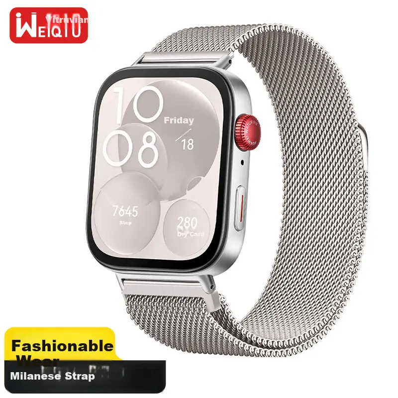 Weiqiantu Zamenska narukvica za pametne satove za Huawei Watch Fit 5, Bela