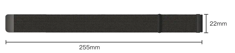 Chensong Zamenska narukvica za pametni sat za Huawei Watch GT6 Pro/GT5/4/3/2, Crna