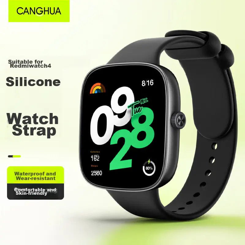 CangHua Zamenska narukvica za pametni sat za Xiaomi Redmi Watch 6, Crna