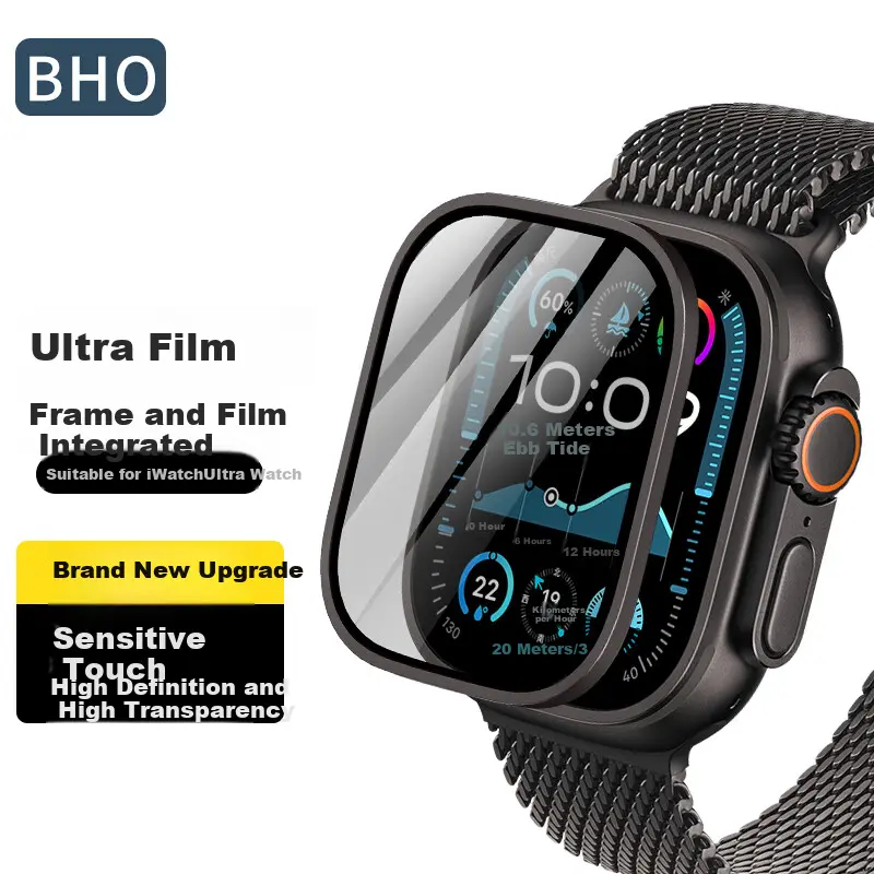 BHO Zaštita stakla za pametni sat za Apple Watch Ultra3, Crna