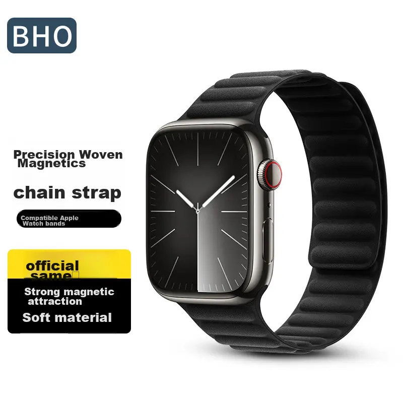 BHO Zamenska narukvica za pametni sat za Apple Watch, Crna
