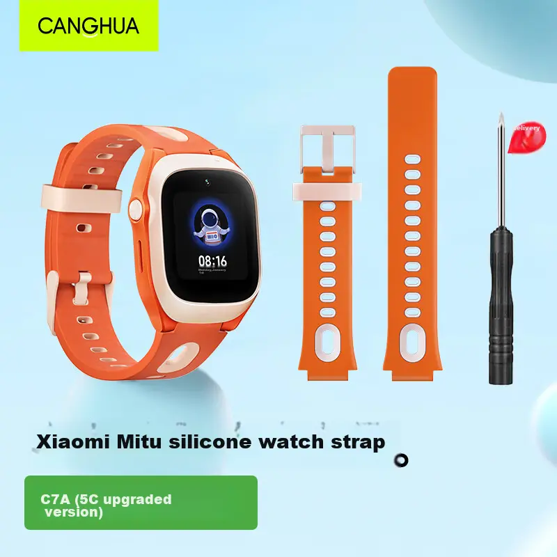 CangHua Zamenska narukvica za pametni sat za Xiaomi Mi Rabbit 5C, Narandžasta