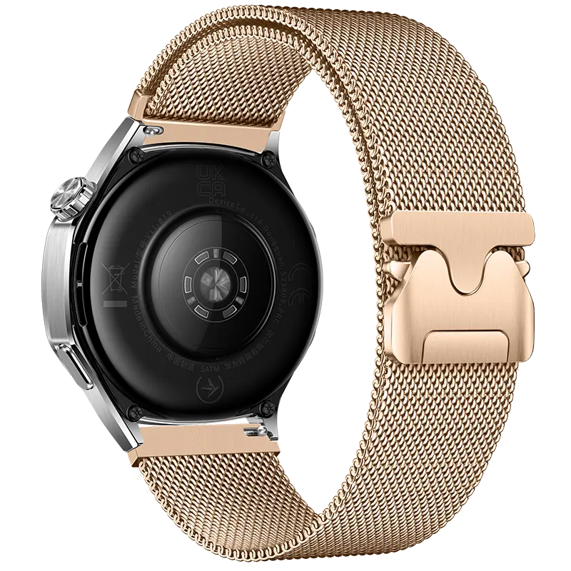 Weiqiantu Zamenska narukvica za pametni sat za Huawei Watch, Rose gold