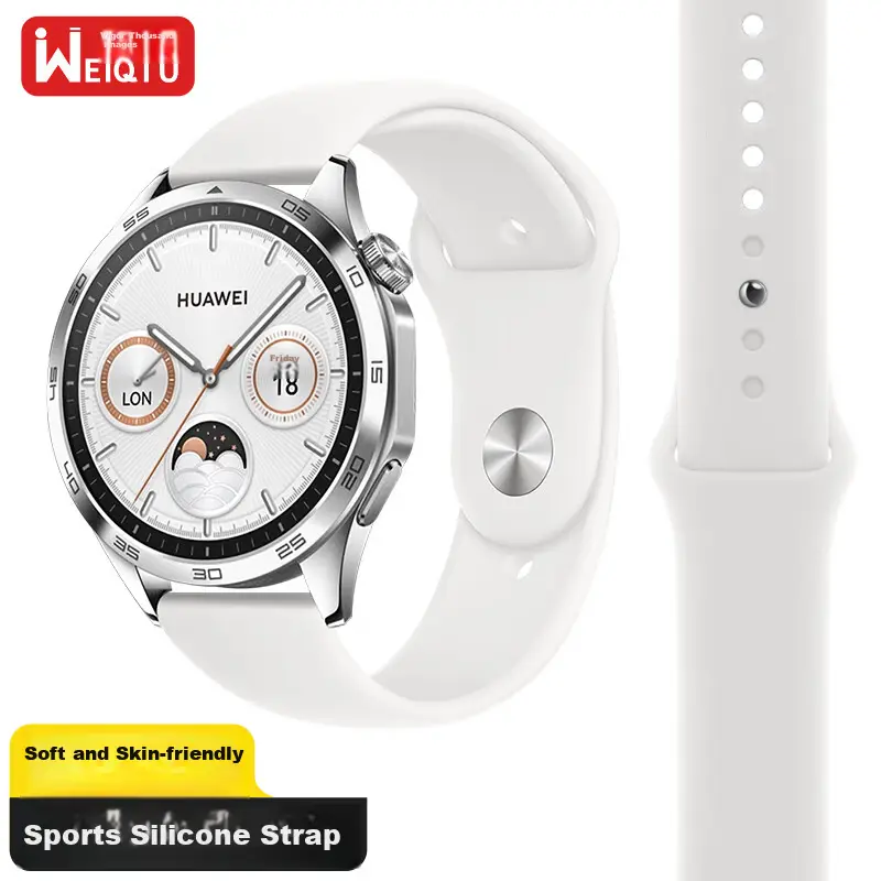Weiqiantu Zamenska narukvica za pametne satove za Huawei Watch, Bela
