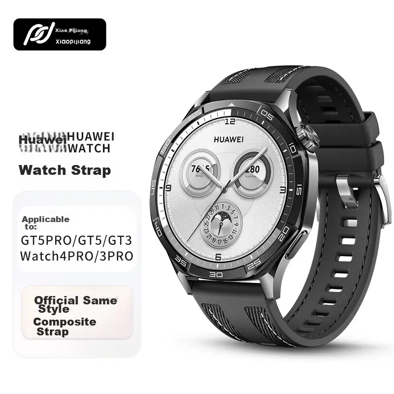 Xiaopijiang Zamenska narukvica za pametni sat za Huawei Watch, Crna