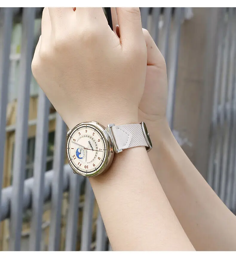 Weiqiantu Zamenska narukvica za pametni sat za Huawei Watch, Bela