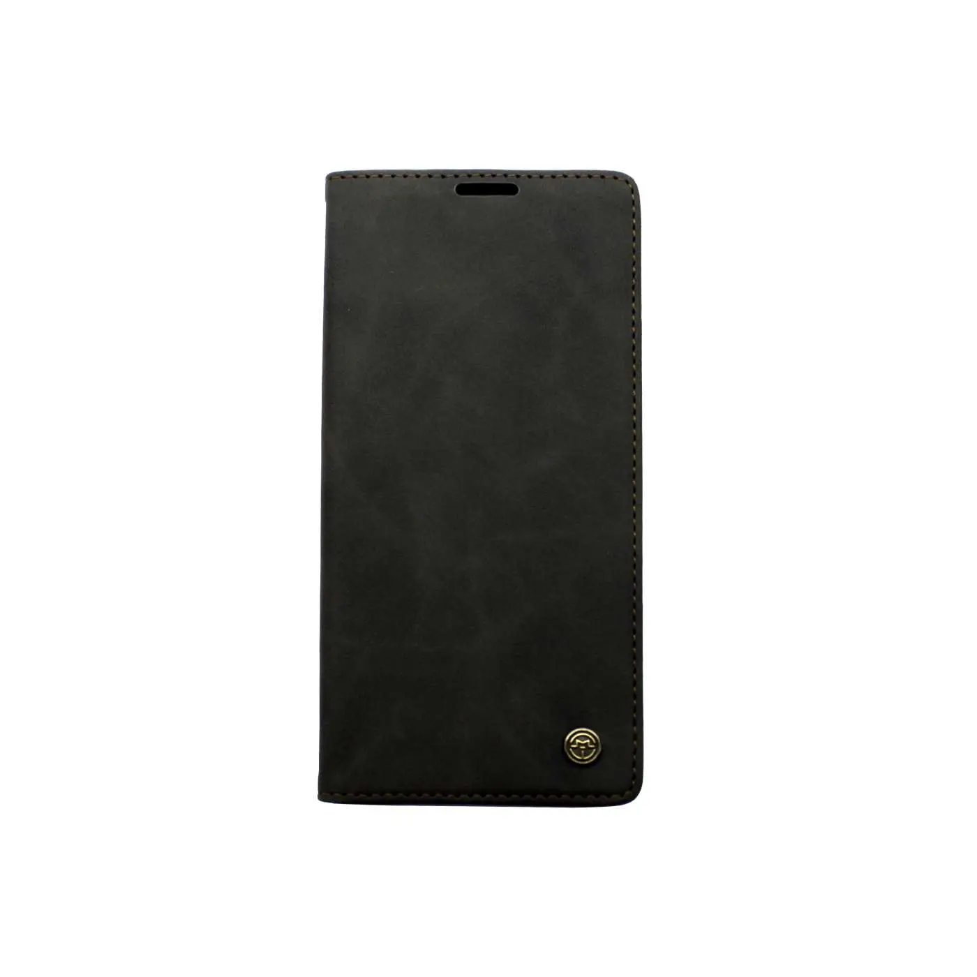 Maska za telefon LEATHER RETRO FLIP za Samsung S21 Plus/G996B, Crna