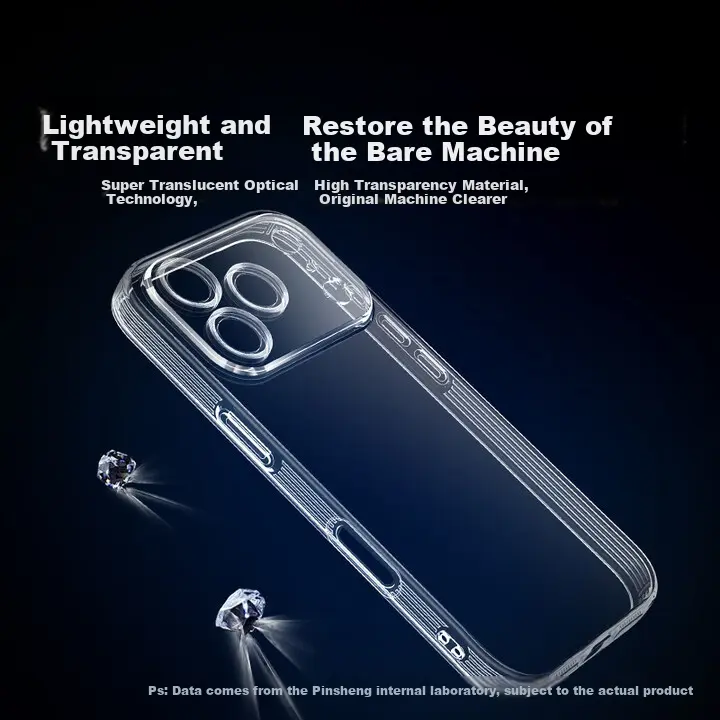 Pisen Maska za mobilni telefon iPhone 17 Pro, Providna