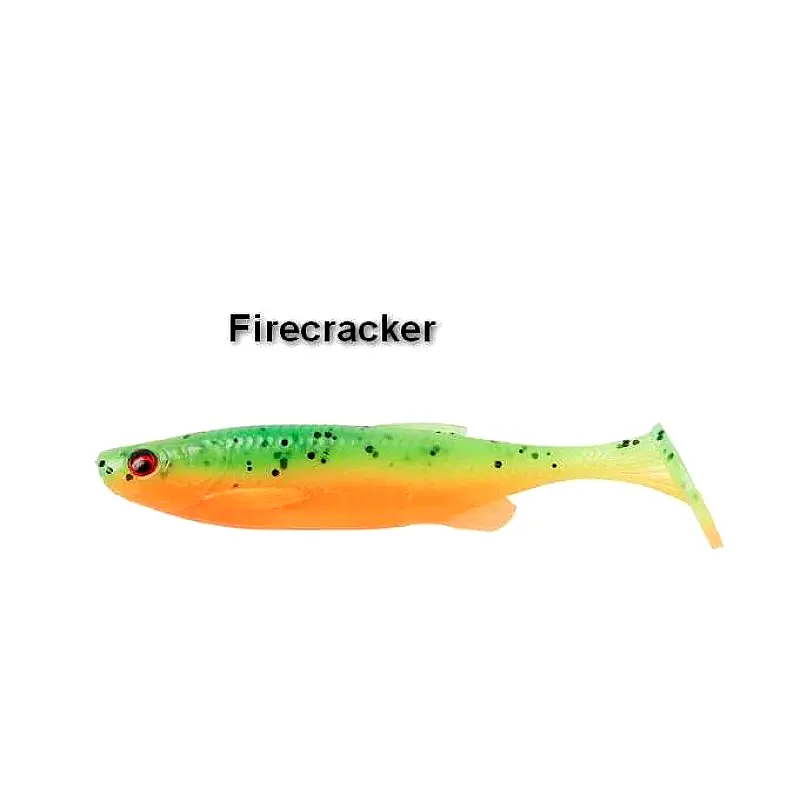 Savage Gear SHED FAT MINNOW T-TAIL 9CM 7GR /FIRECRACKER (4SGVS 76966)