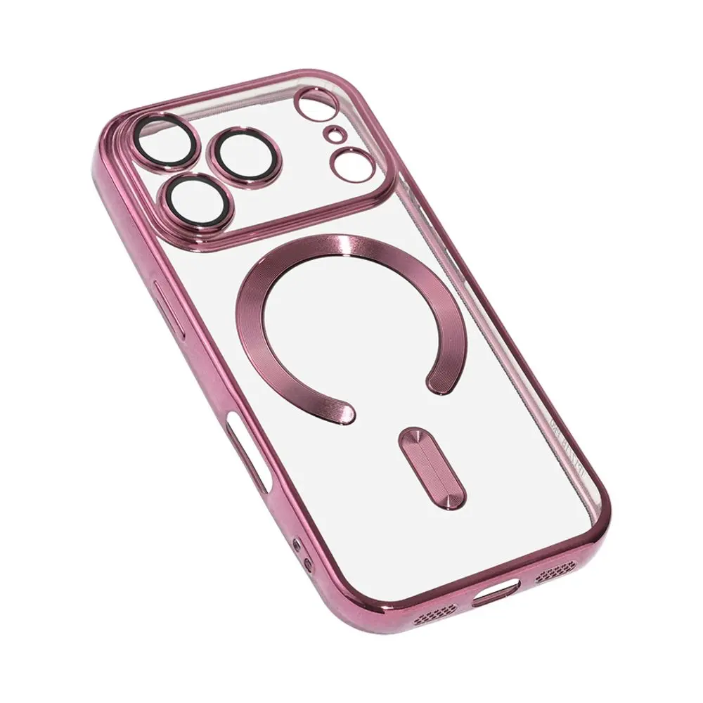 Maska za iPhone 17 Pro/18 Pro 6.3 ljubicasta Magsafe Lux