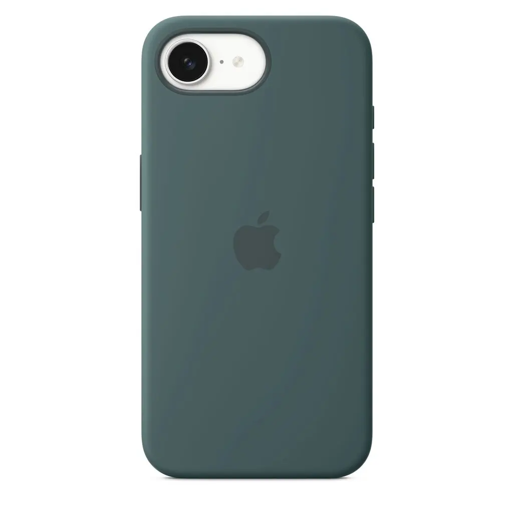 Apple Silikonska maska za iPhone 16e, Zelena jezera