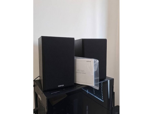 Edifier R1100 2.0 Black – Kao novi, Originalna kutija