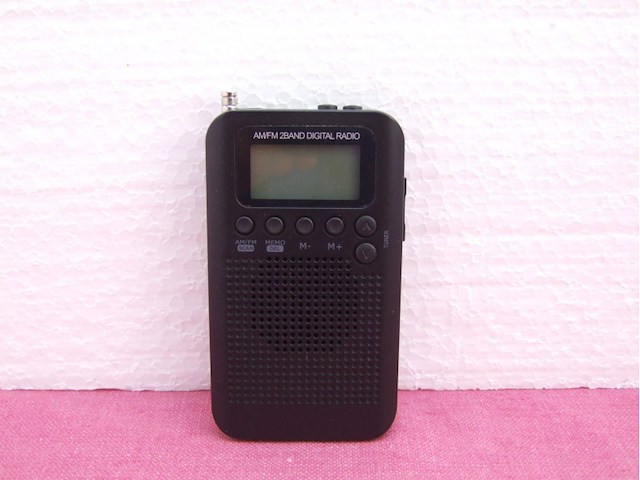 HanRongDa AM/FM Digitalni Pocket Radio + GARANCIJA!
