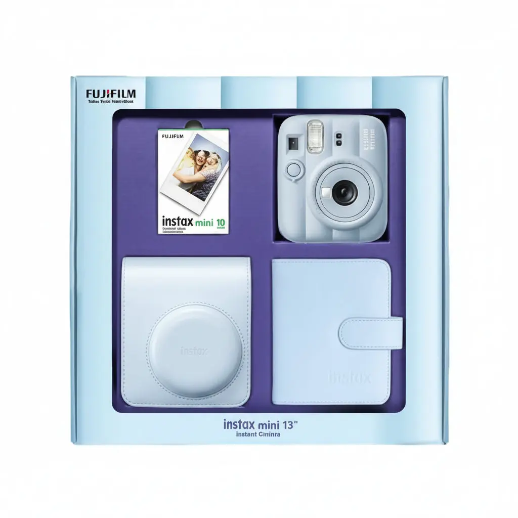Instax mini 13 bundle box, plavi