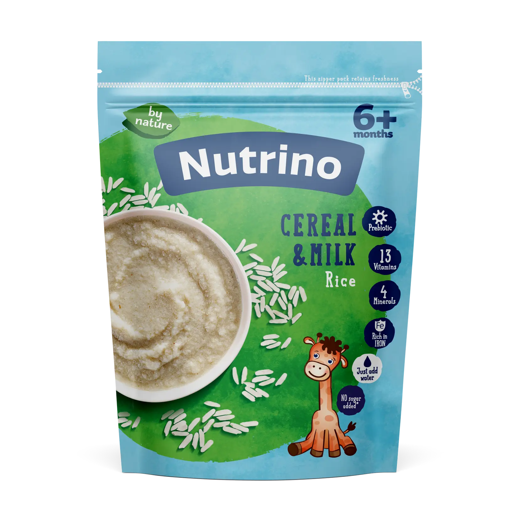 Nutrino Mlečna kaša za bebe od pirinča, 200 g