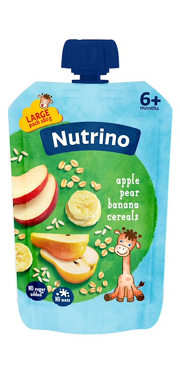 Nutrino voćni pire od јabuke, kruške, banane i žitarica 180 g
