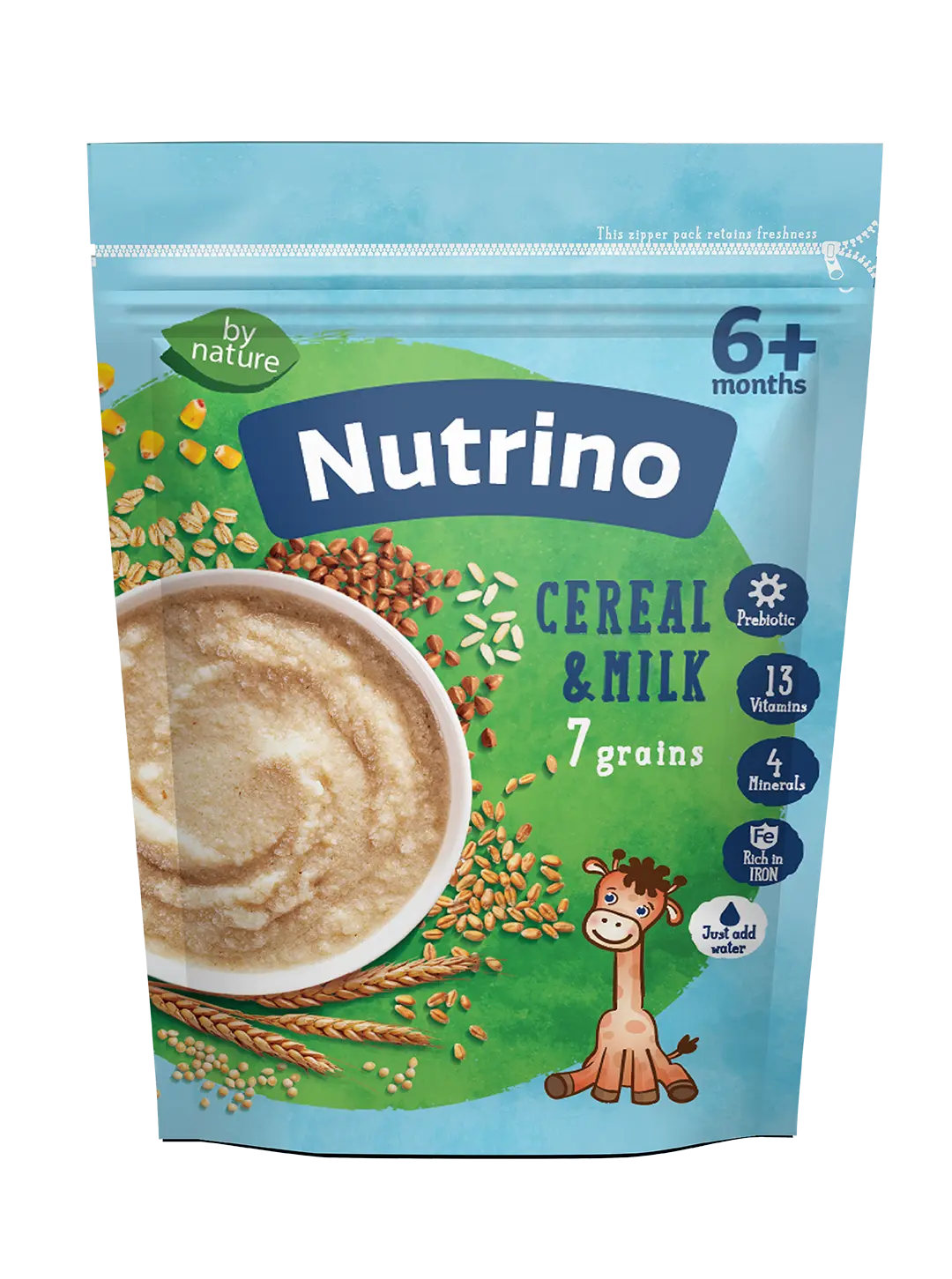 Nutrino Mlečna kaša, Mešavina žitarica, 200g