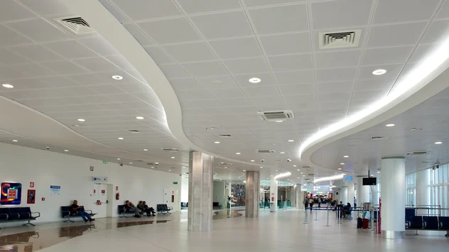 Armstrong METAL Board without acoustic infill - Perforated Rd 1522