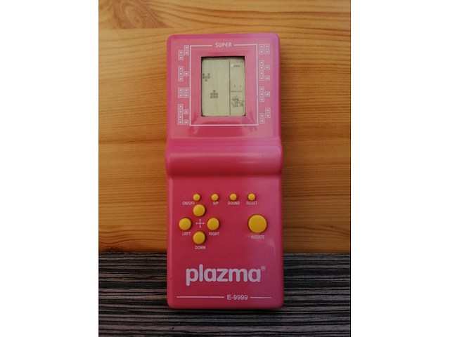 Plazma Tetris E-9999 retro ručna konzola  Brick Game