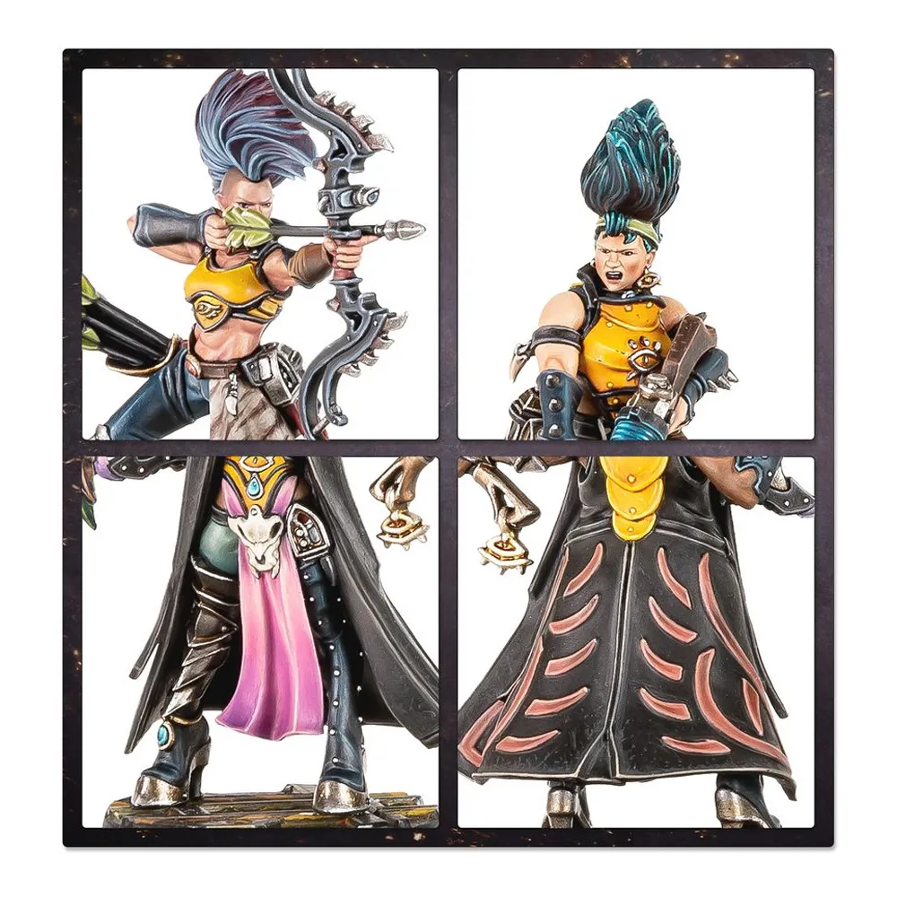 Necromunda: Escher Gang Matriarchs and Phyrr Cats