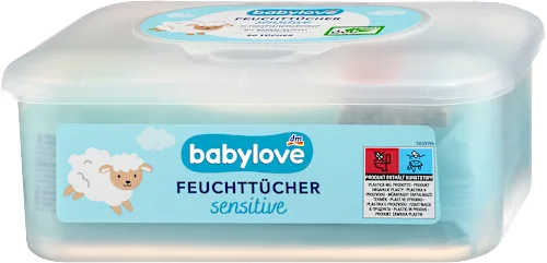babylove
Vlažne maramice Sensitive, 80 kom