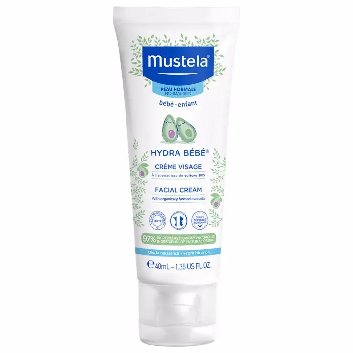 Mustela Krem za lice Hydra Bebe, 40 ml