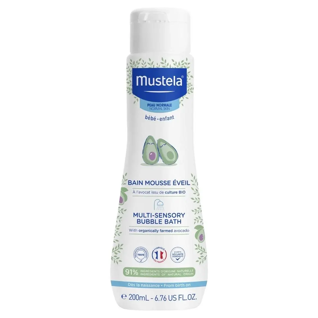 Mustela Penušava kupka za bebe i decu Multi-Sensory, 200 ml