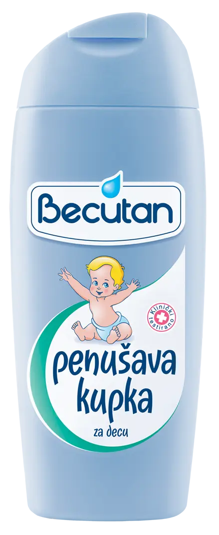 Becutan Penušava kupka za bebe, 200 ml