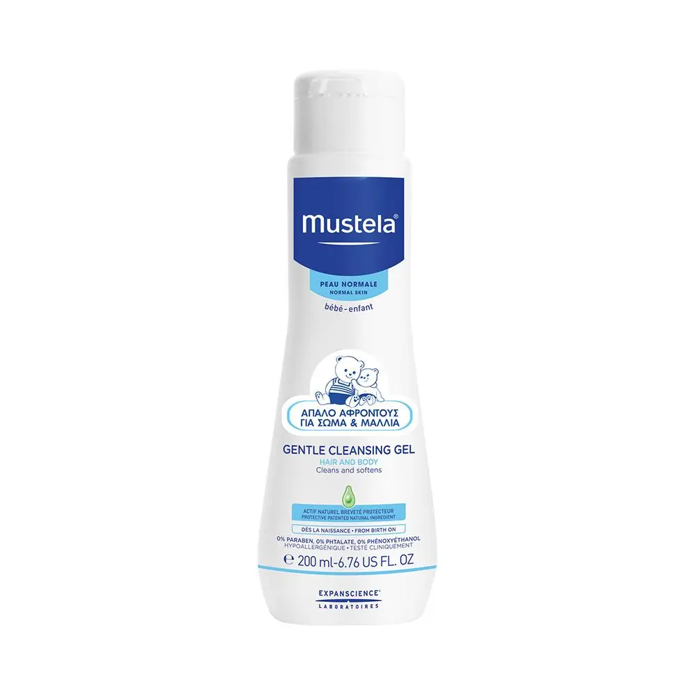 Mustela Dermatološki gel za novorođenčad, 200 ml