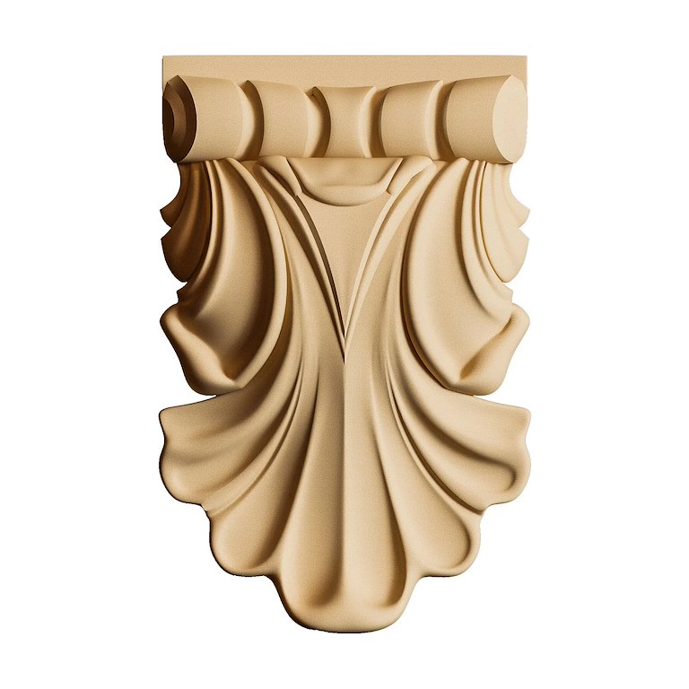 Savitljivo drvo Pentart KR 02 kap 7 x 10,5 x 1,5 cm