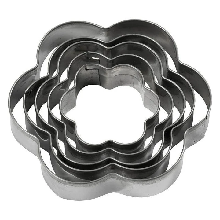 Set metalnih formi - 5 komada – cveće