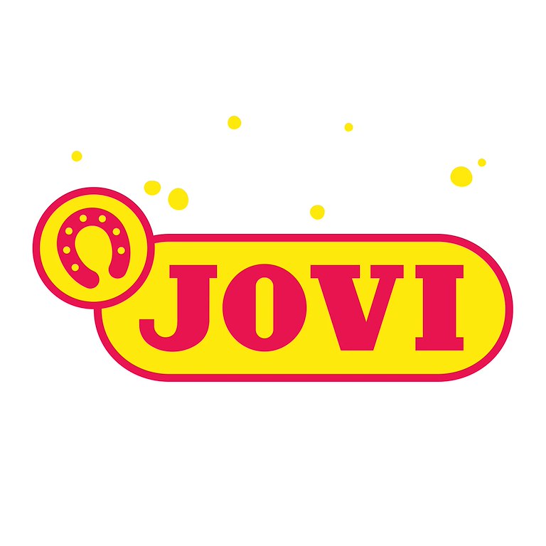 Meki prirodni plastelin Jovi My First 10 x 38 g plavi u kantici – zeleni