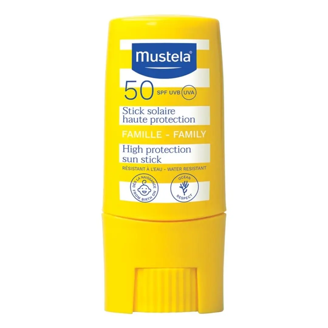 Mustela Stik za bebe i decu sa visokom UV zaštitom Sun, 9 ml