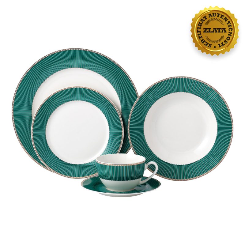 SMARAGD porcelanski servis za ručavanje 30/1 – 2245