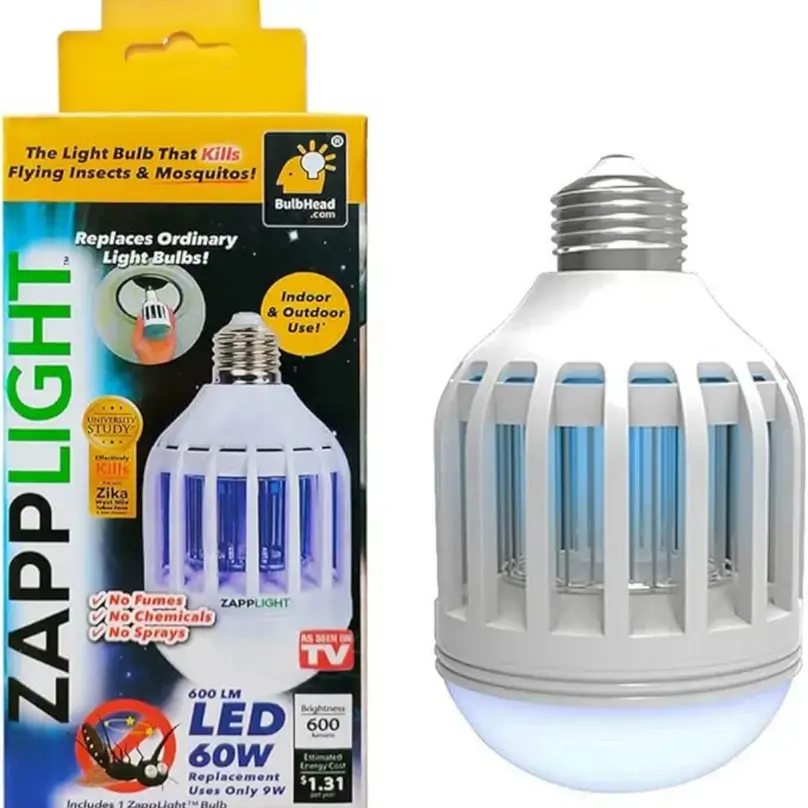 LED sijalica protiv komaraca, 60 W, UV tehnologija