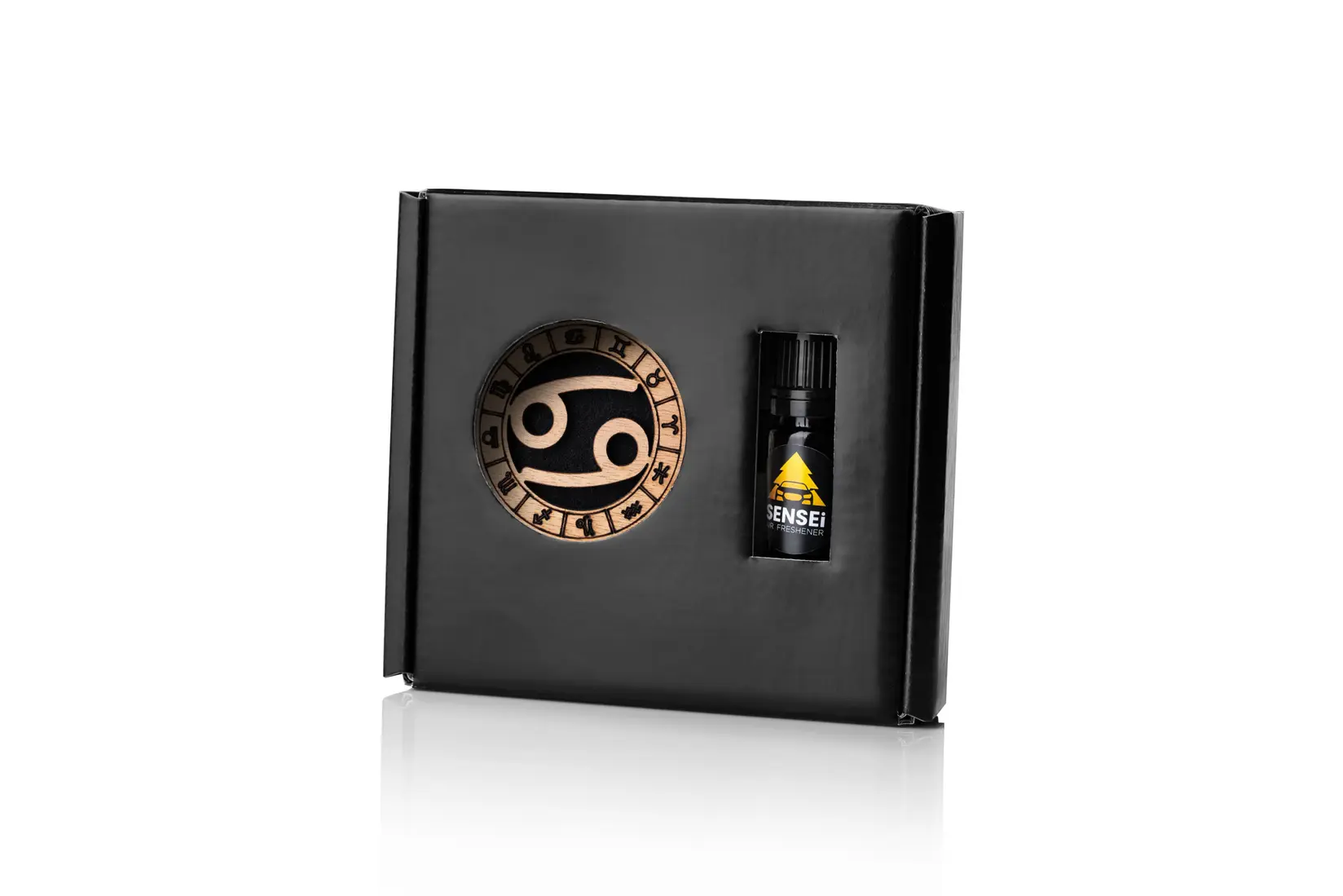 Sensei Air Freshner Horoskopski znak Rak, Black Cherry, Bordo krug