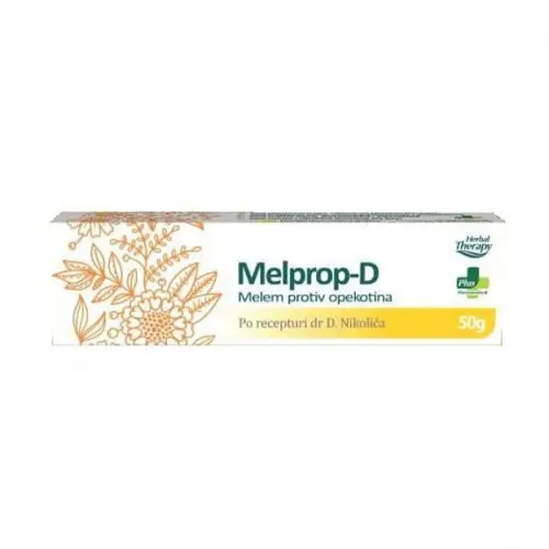 Plus Pharmaceuticals Melprop d melem protiv opekotina, 50g