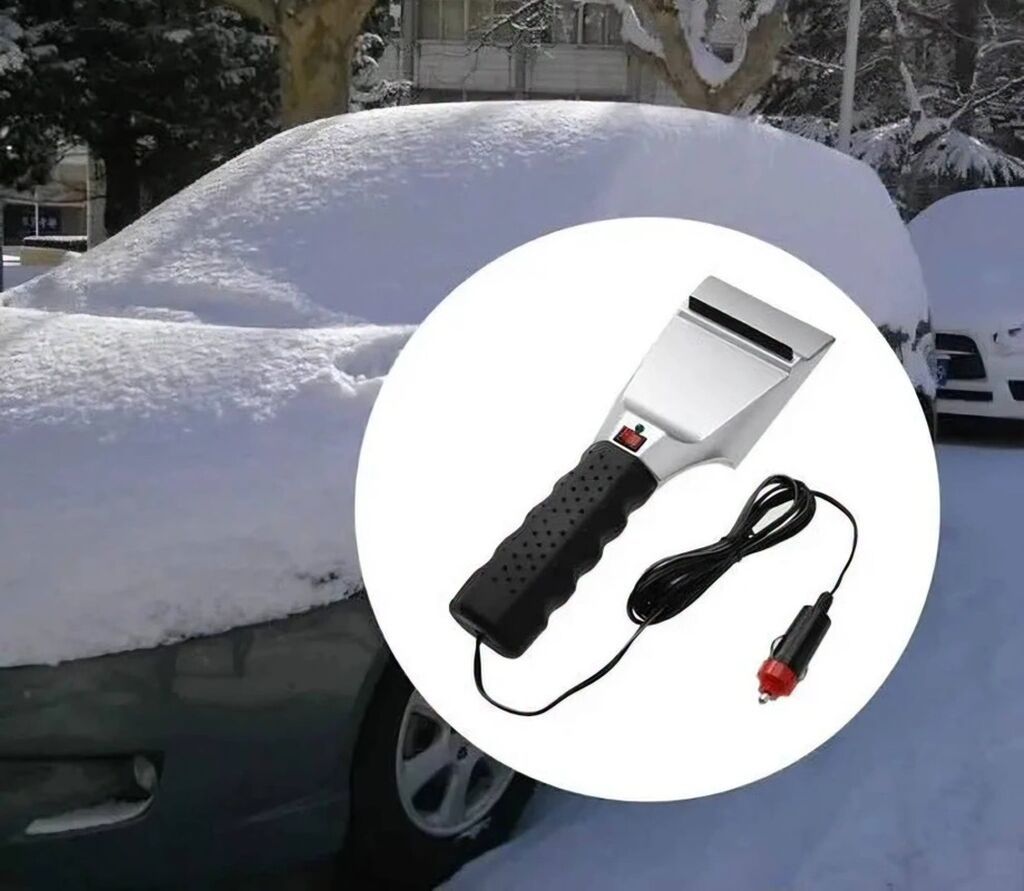 Električni strugač leda za auto Zimski meseci donose sneg i led, što