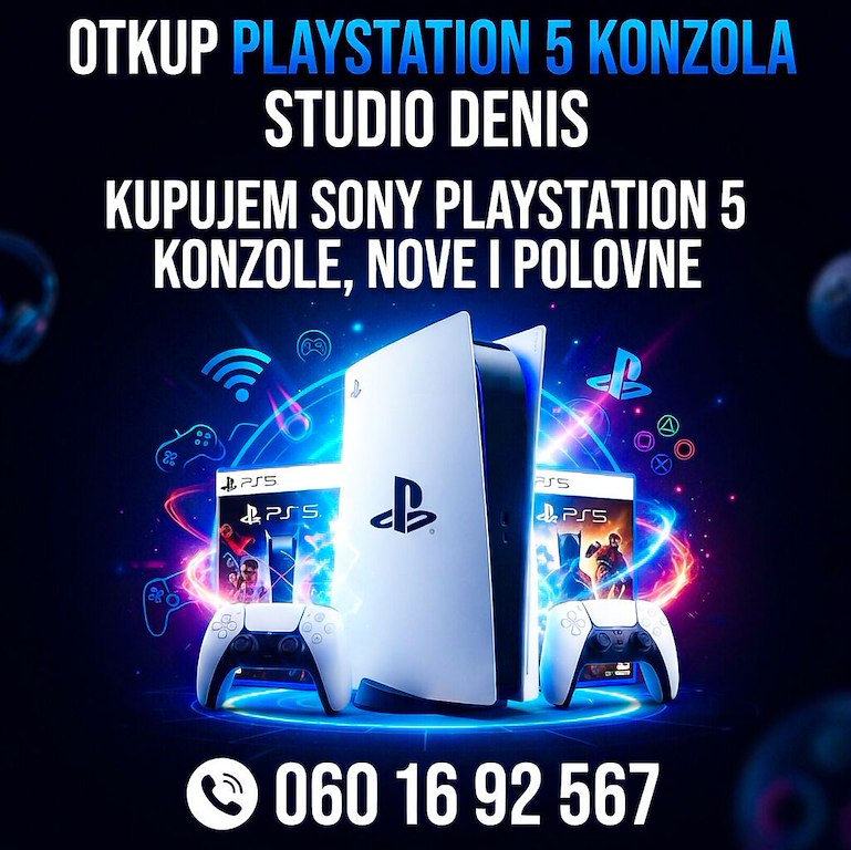 OTKUP PlayStation 5 konzola – Subotica - Kupujem Sony PlayStation 5