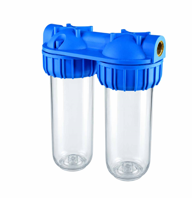 Posuda filtera 3/4" Senior DUPLEX Plus 3P 10" Atlas Filtri transparentna