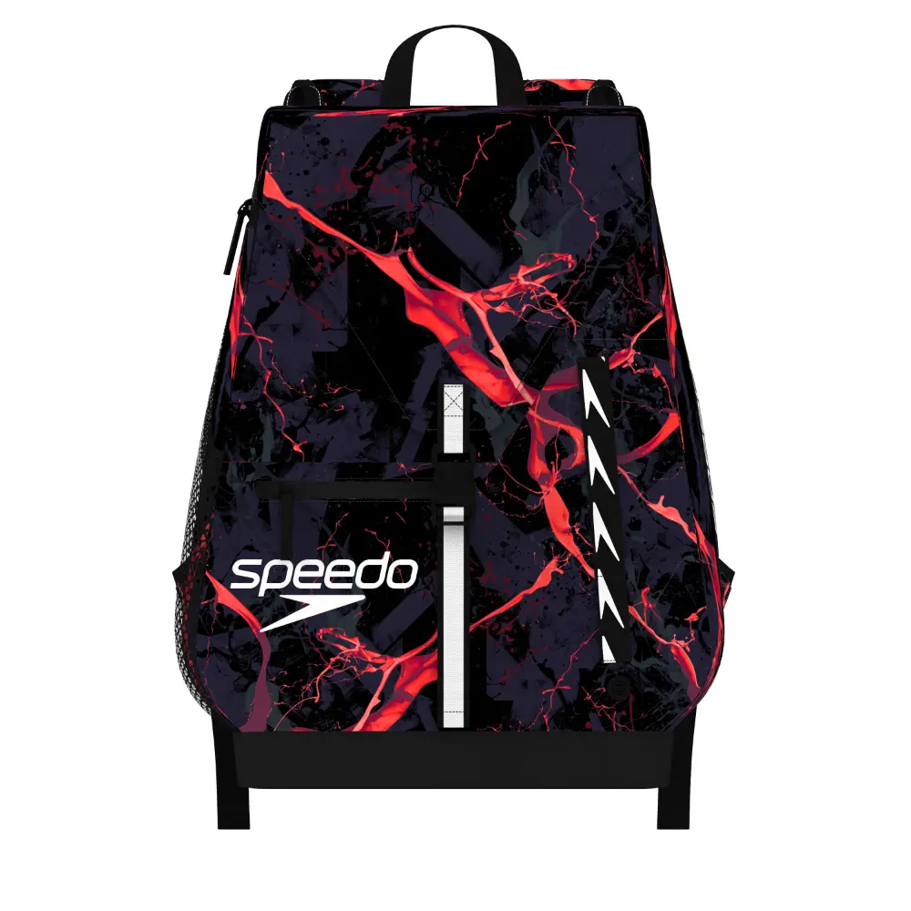 Speedo Ranac za plivanje – Limited Edition 35L Team Rucksack Black Red