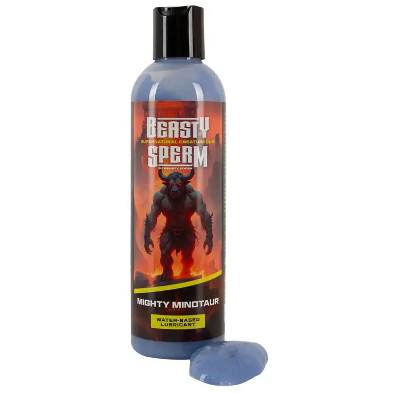 Lubrikant Beasty Sperm Mighty Minotaur, 250 ml, Sivo-plavi