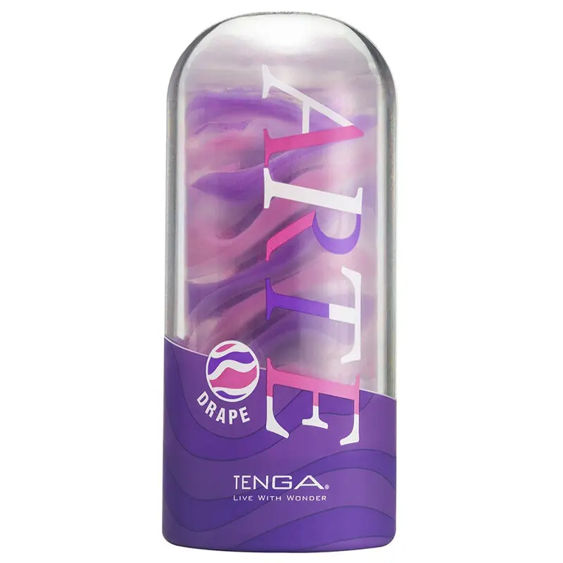 Masturbator Tenga Arte, 13.5cm, Ljubičasti