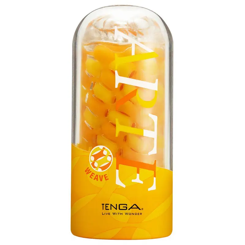Masturbator Tenga Arte, 13.5cm, Žuti