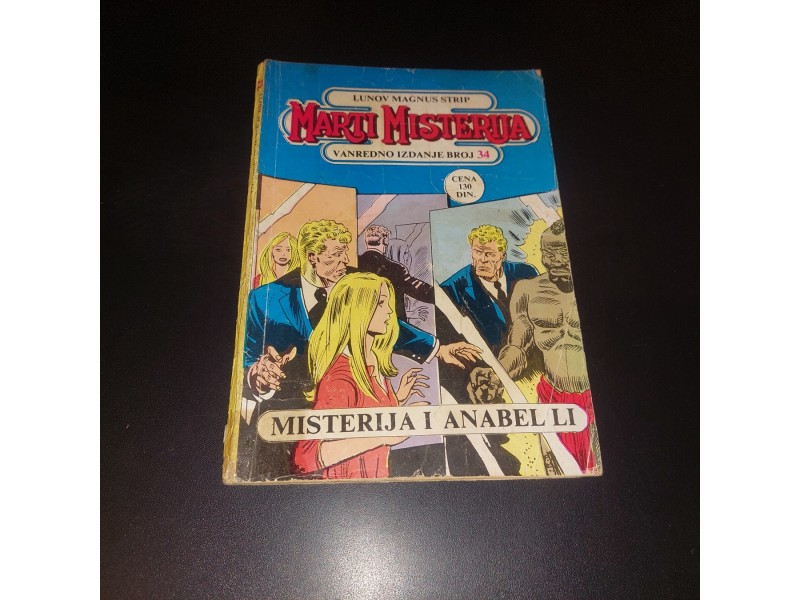Marti Misterija br. 34-Dnevnik