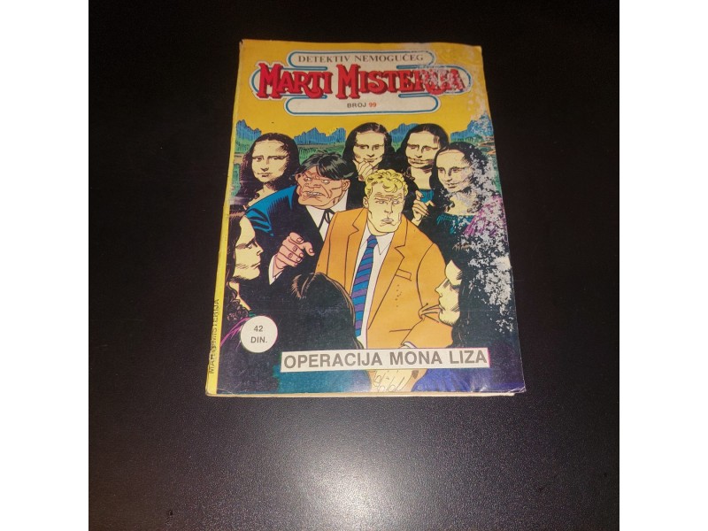 Marti Misterija br. 99-Dnevnik