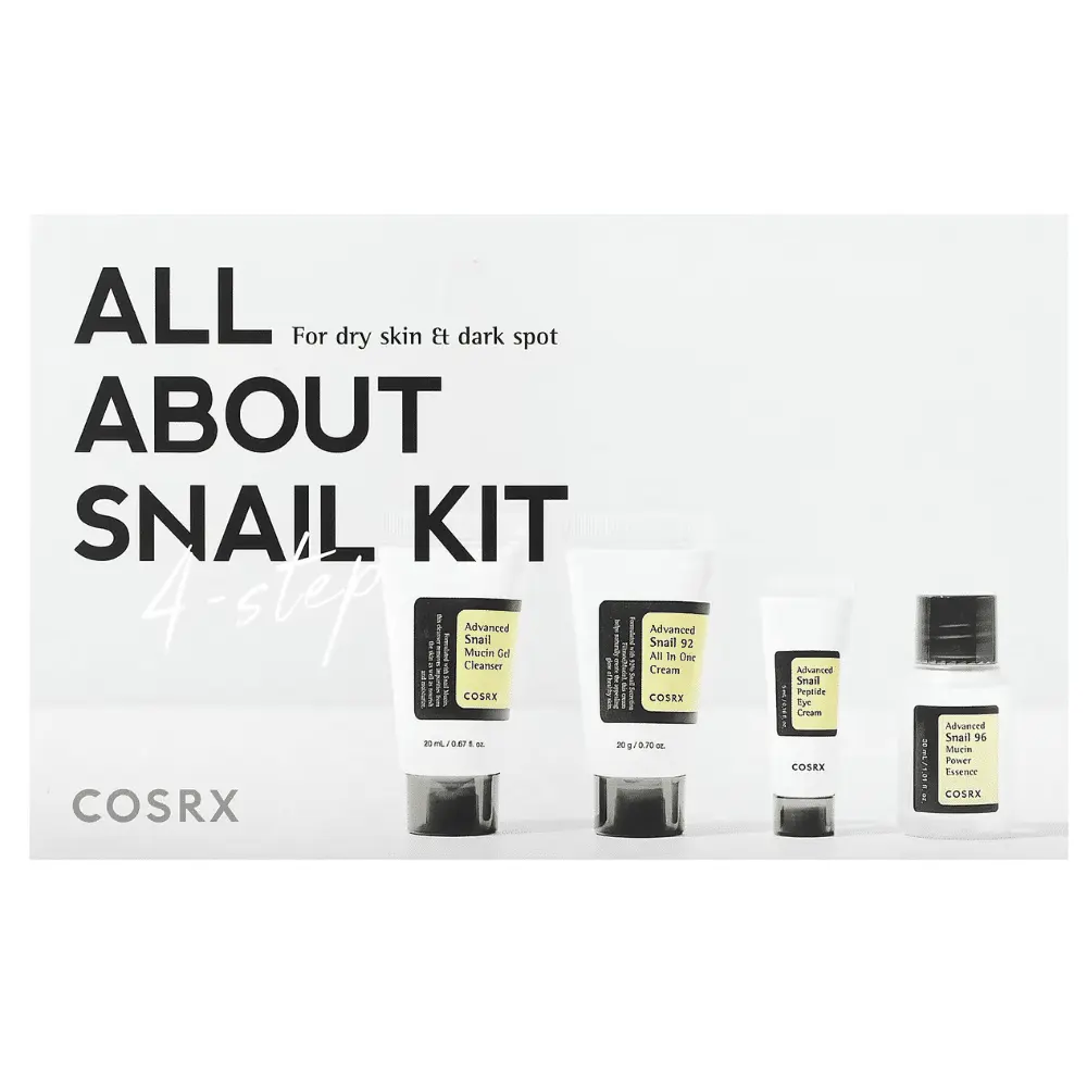 Cosrx Set za negu lica All About Snail Kit, 4 komada