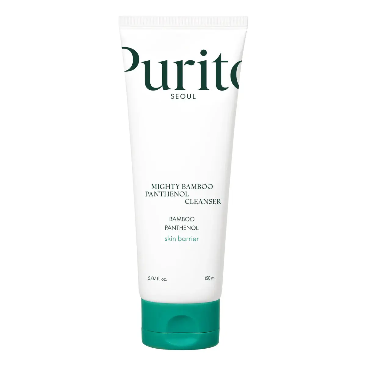 Purito Seoul Gel za čišćenje lica Mighty Bamboo Panthenol Cleanser, 150 ml