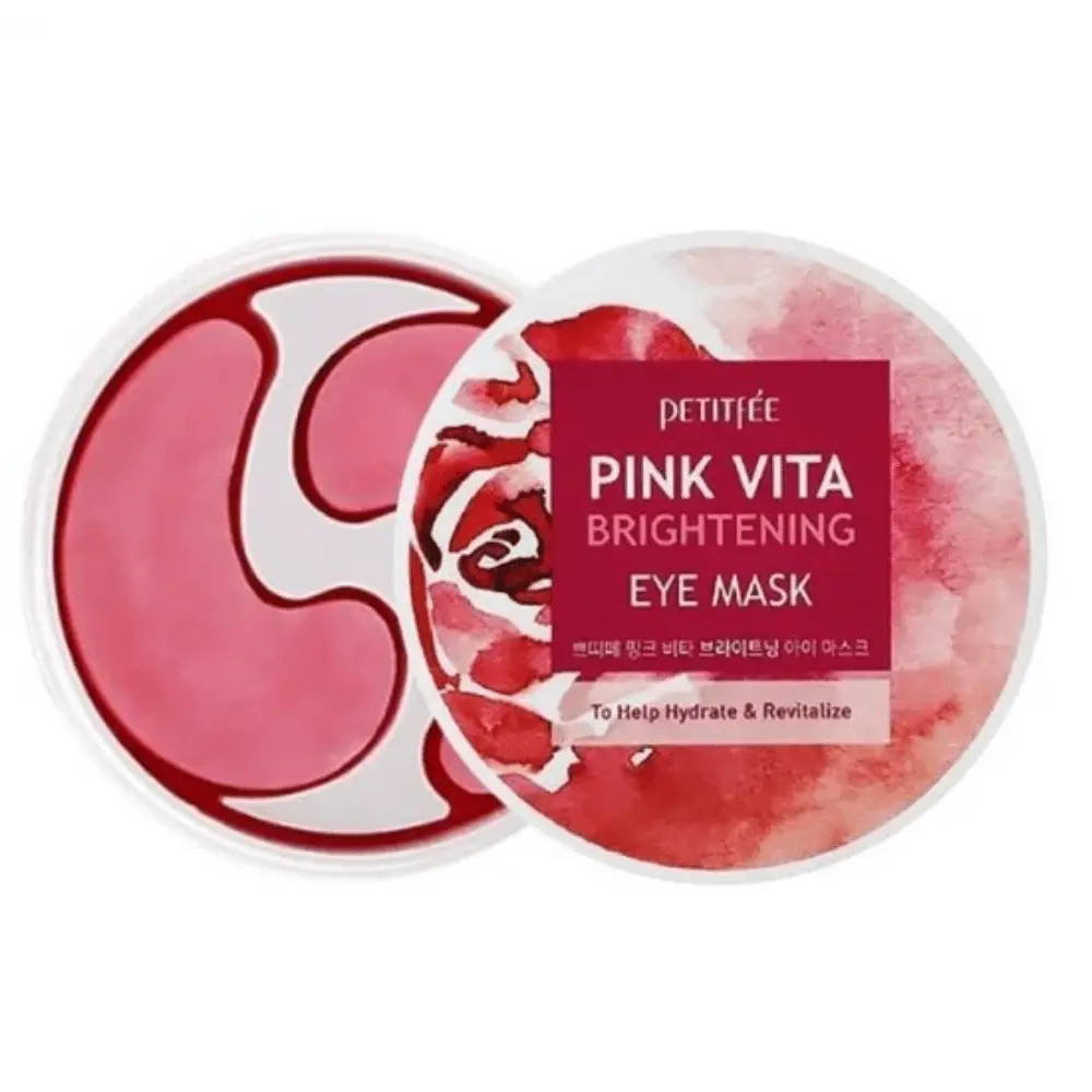 Petitfee Jastučići za predeo ispod očiju Pink Vita Brightening Eye Mask, 70 komada